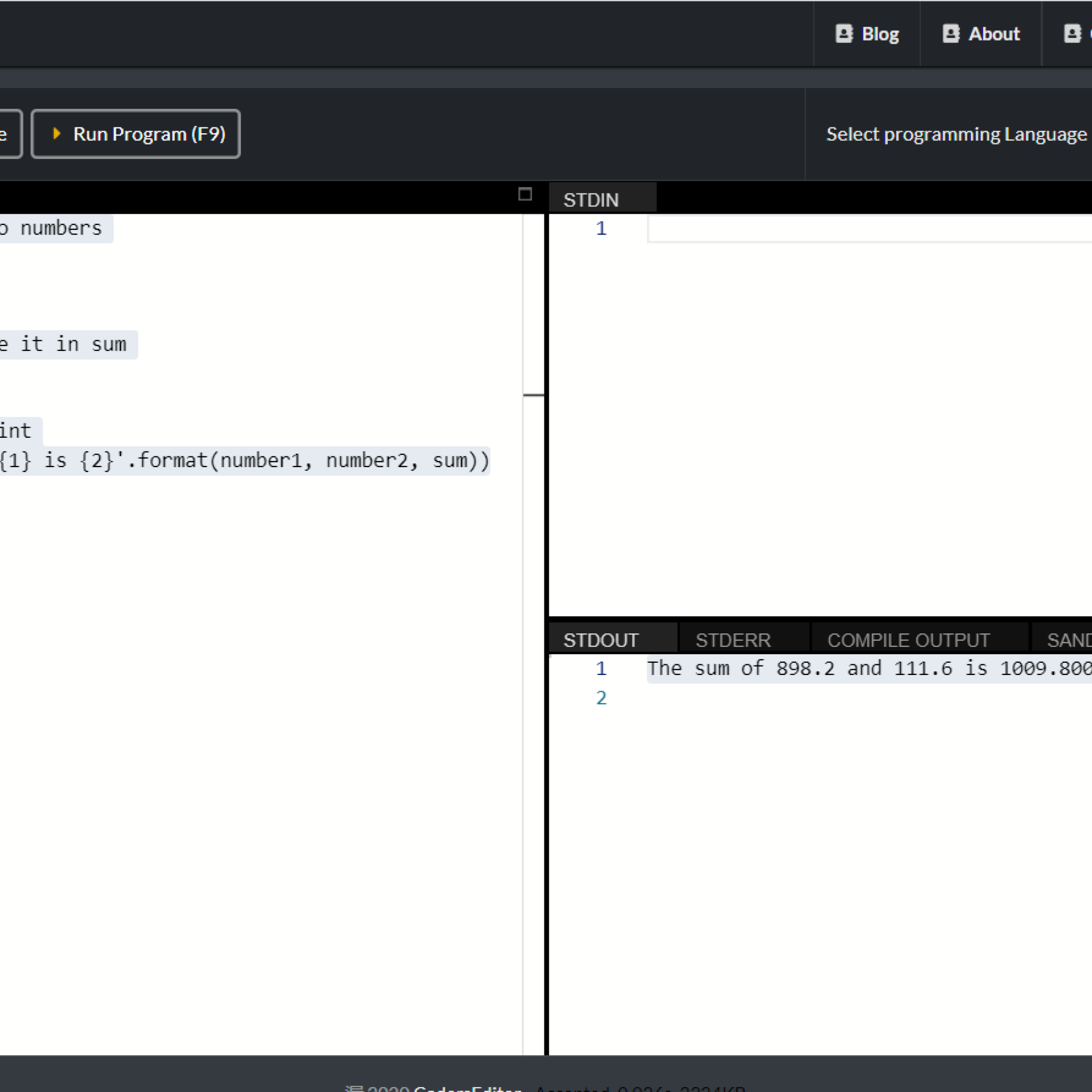 Python Program To Find The Square Root Of Number Python Examples
